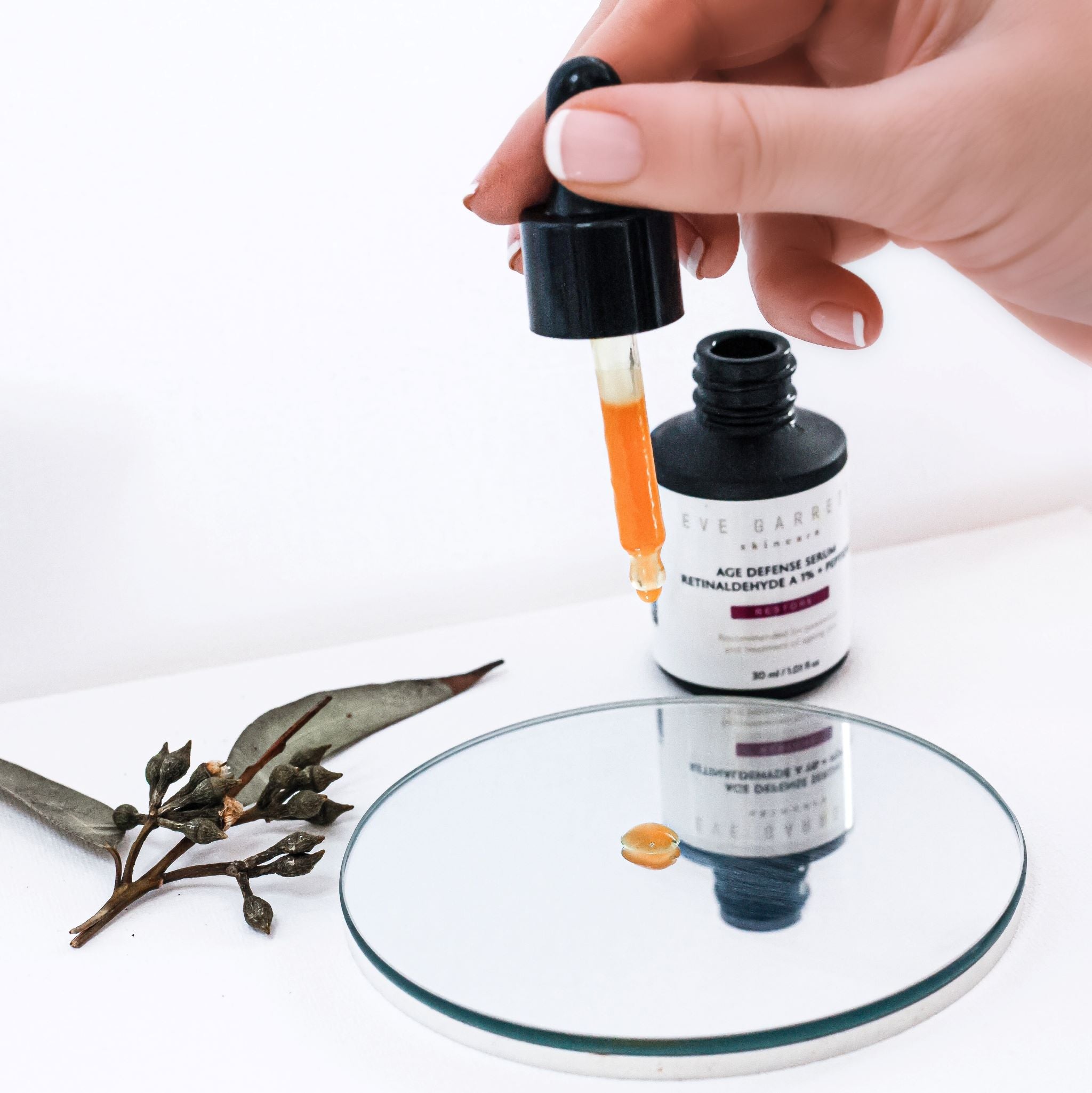 AGE DEFENSE RETINALDEHYDE A 1% WITH PEPTIDES - 30ml Dropper Bottle ...